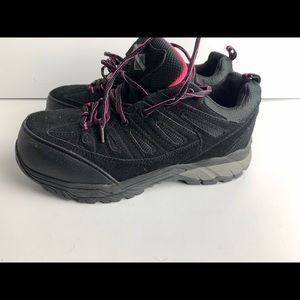 workload | Shoes | Workload Oil Resistant Black Pink Steel Toe Safety ...